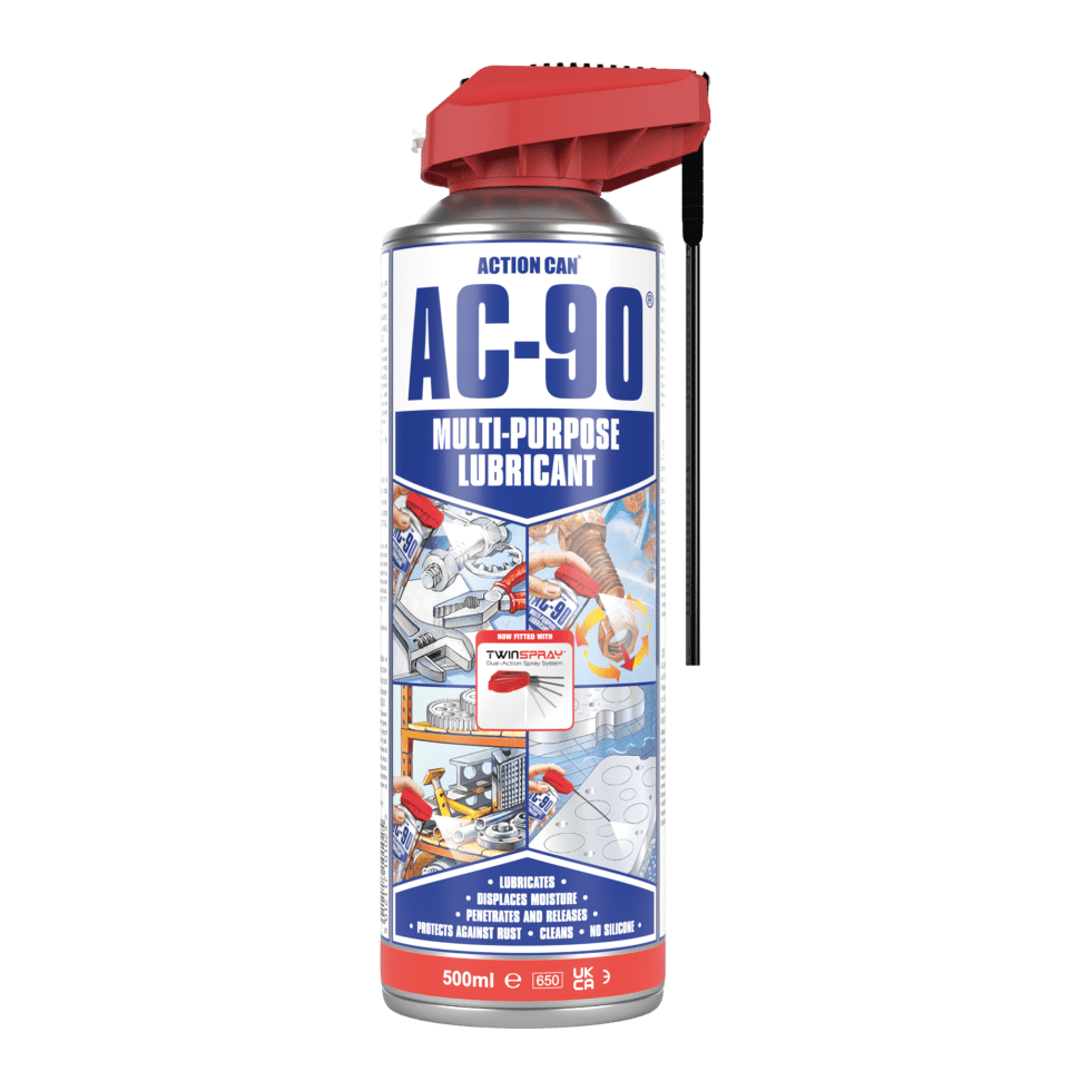 Action Can : Industrial Lubricants, Sprays and Aerosols