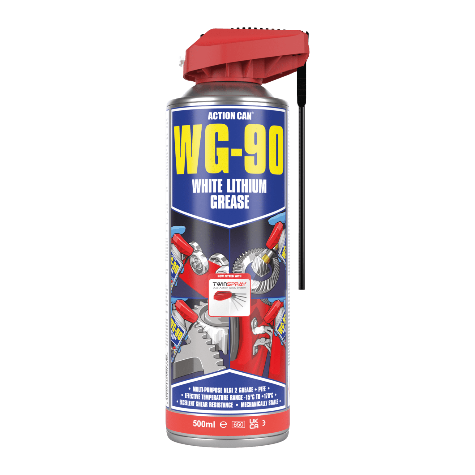 Action Can : Industrial Lubricants, Sprays and Aerosols
